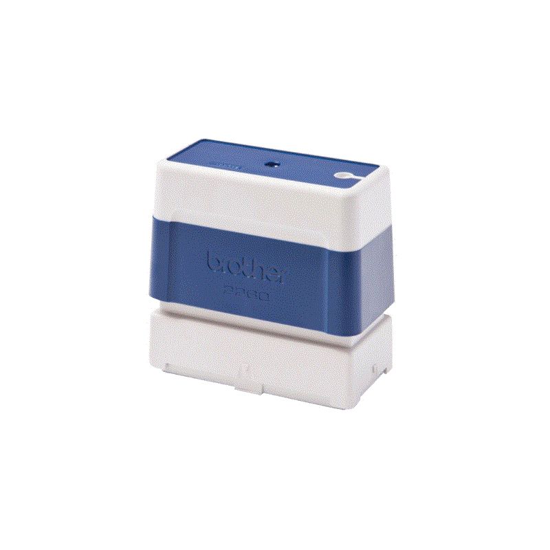 Brother PR2260E6P sello y estampa Montura de sellos 22x60mm, 6-Pack, Azul